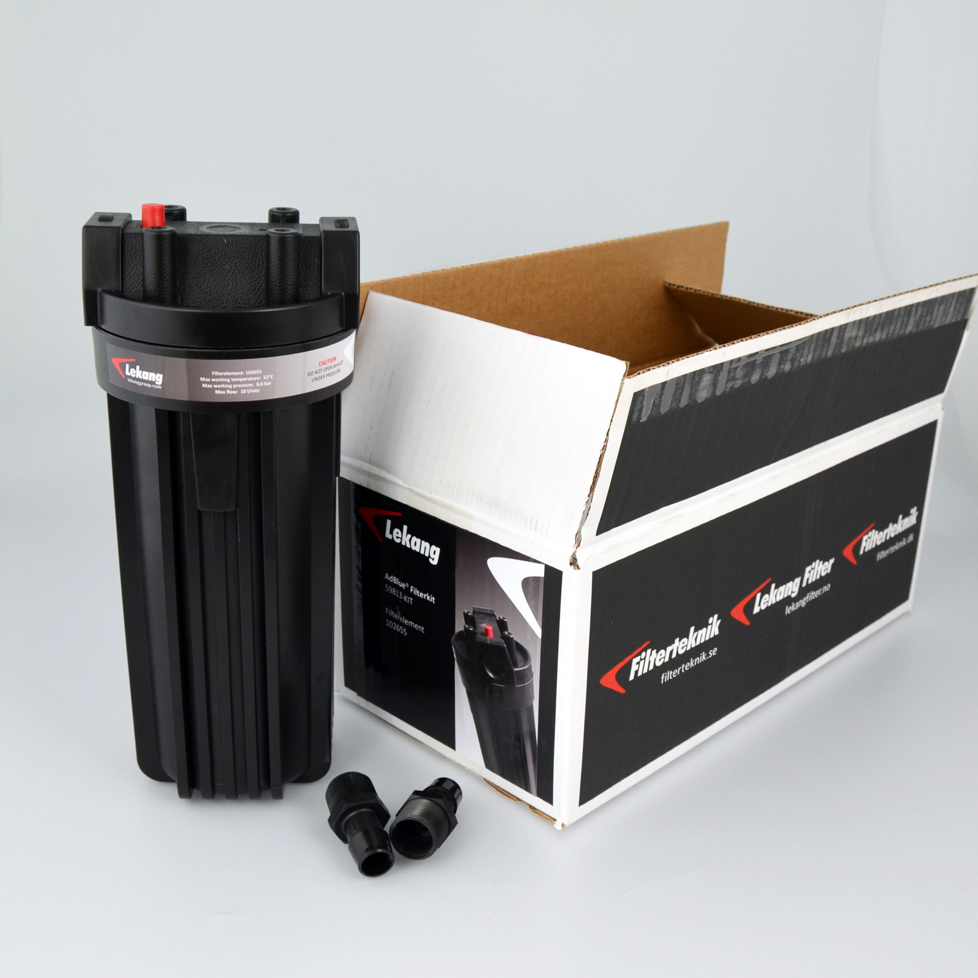 Håll AdBlue®-tanken i din maskin ren med Lekang’s filterkit ...