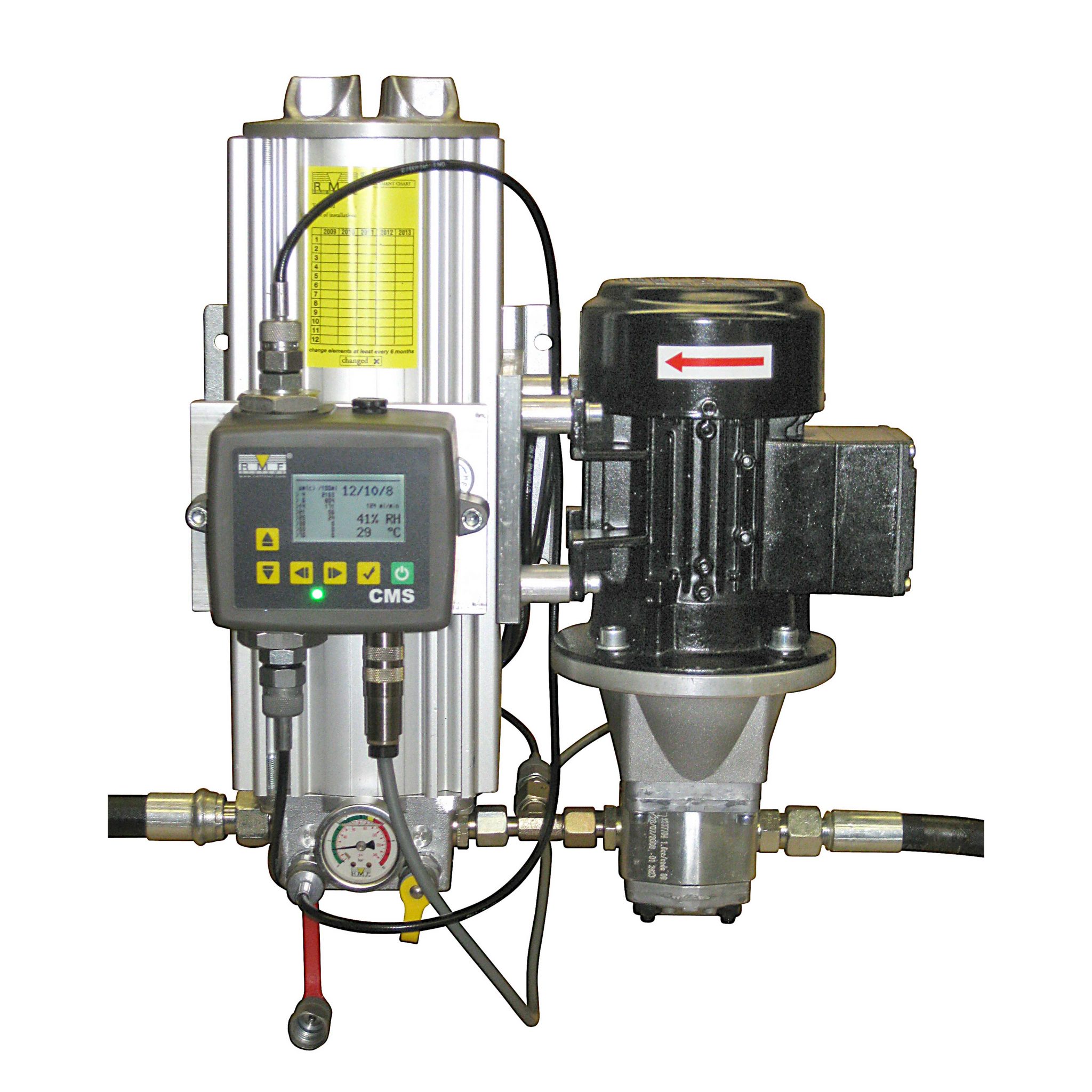 Offlinefilter för hydraulikoljor - Djupfiltrering - Filterteknik Sverige